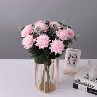 China Simulated small-angled rose wedding flower wall and street sign decoration for sale