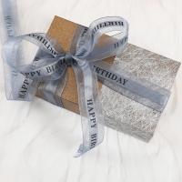 China Printed letters, bows, ribbons, jacquard ribbons, packaging ribbons, clothing, cakes, ribbons, gift boxes, wholesale ribbons for sale