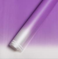 China Wholesale pure color gradient matte paper waterproof semi-transparent flower wrapping paper OPP material bouquet gift wrapping paper for sale