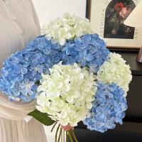 China Home Decoration Artificial Flower Hydrangea Restaurant Decoration Flower Arrangement Wedding Arrangement Large Hydrangea for sale