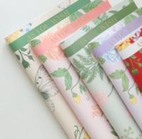 China Valentine's Day Flower Sea Flower Packaging Paper for sale