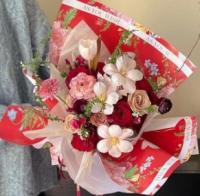 China Valentine's Day Flower Sea Flower Packaging Paper for sale