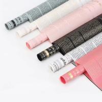 China Yuqin waterproof, popular online celebrity, simple herbal plant flower wrapping paper, floral art, bouquet packaging materials, gift presents for sale