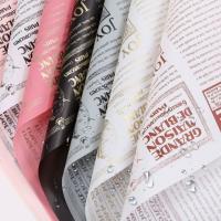 China Yuqin waterproof, popular online celebrity, simple herbal plant flower wrapping paper, floral art, bouquet packaging materials, gift presents for sale