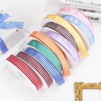 China 2.5CM Cake Shop Flower Ties Ribbons Flower Bouquet Gift Packaging Stripes Ribbons for sale