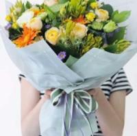 China Lolige Hansu paper matte flower packaging paper for sale