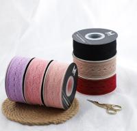 China 4cm lace ribbon edging nylon bouquet DIY material ribbon gift cake baking ribbon flower packaging ribbon for sale