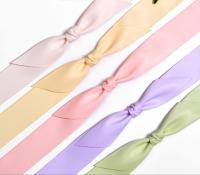 China Korean style milk silk, fully matte ribbon, satin ribbon, bow ribbon, Korean style hair accessories, packaging, floral ribbon for sale