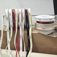 China Xi Hua Mirror English Ribbon Matte High Grade Milk Silk Satin Ribbon Flower Packaging Material Gift Box Handmade DIY Material for sale