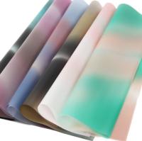 China Korean plain paper, ultra-glossy matte paper, flower wrapping paper, plastic, Korean-style flower art, waterproof, flower shop, bouquet gift bag, flower paper for sale