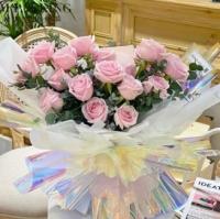 China Colorful Illusion Film Rainbow Film Art Paper Flower Packaging Paper for sale