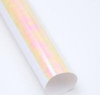 China Colorful Illusion Film Rainbow Film Art Paper Flower Packaging Paper for sale