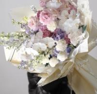China Petal lace glass paper flower packaging paper for sale