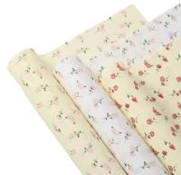 China Vintage floral rose snow pear paper flower wrapping paper for sale