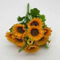 China Simulated sunflowers imitate wedding and festival decoration home ornaments for sale