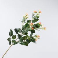 China Simulated rose and small rose table flower arrangement ornaments for hotel wedding decoration for sale