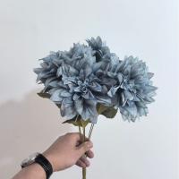 China Dahlia silk flower shooting props, wedding hall table decoration for sale