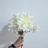 China Dahlia silk flower shooting props, wedding hall table decoration for sale
