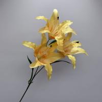 China Lily flower home wedding artificial flower living room decoration home photography prop flower arrangement for sale