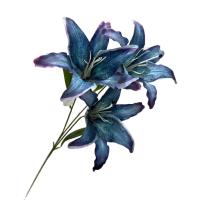 China Lily flower home wedding artificial flower living room decoration home photography prop flower arrangement for sale