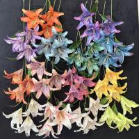 China Lily flower home wedding artificial flower living room decoration home photography prop flower arrangement for sale