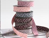 China Bouquet packaging, floral arrangement, flower packaging materials, fabric, small fragrance, small floral fragments, edge cutting ribbons, woven ribbons, flower wrapping ribbons for sale