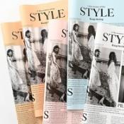 China Vintage English Newspaper Kraft Paper Flower Packaging Paper for sale