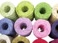 China 50 meter paper vine bouquet with iron wire, tied with vine, woven with iron wire, thin paper rope, thin paper vine, fresh flower packaging material for sale