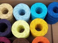 China 50 meter paper vine bouquet with iron wire, tied with vine, woven with iron wire, thin paper rope, thin paper vine, fresh flower packaging material for sale
