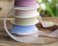 China Weiyi Bubble Yarn 2.5cm Flower Bouquet Packaging Ribbon Handmade Material Gift Box Packaging Floral Materials for sale