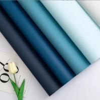 China New product: Watercolor Flower Island Korean-style flower wrapping paper, waterproof pearlescent film, flower shop bouquet wrapping paper material wholesale for sale