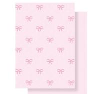 China Polka Dot Bow Kraft Paper Bouquet Packaging Paper for sale