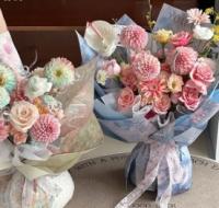 China High end Sicilian oil painting style flower wrapping paper for sale