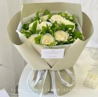 China Korean Style First Love Paper Solid Color Ouya Paper Flower Packaging Paper for sale