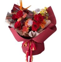 China Cream puff paper, three-dimensional paper, waterproof and thickened flower packaging paper for sale