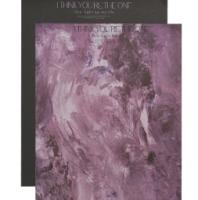 China Plum Purple Sauce Marble Pattern Flower Packaging Paper for sale