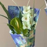 China Waterproof Tie Dyeing Fenghua Paper Flower Packaging Paper for sale