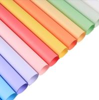 China Flower Love Korean-style thickened solid color paper waterproof flower wrapping paper 8-thread waterproof flower wrapping paper floral art packaging material for sale