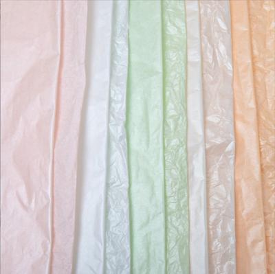 China diy Korean-style pearlescent pear paper rose bouquet, fresh flower wrapping paper, flower shop floral art lining packaging material for sale