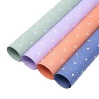 China Flower wrapping paper, Cynthia polka dots, Ouya paper flower shop, flower wrapping paper, flower art gift wrapping paper, wholesale materials for sale