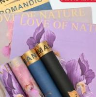 China Hot stamping Fauvism Flower Paper Flower Packaging Paper for sale