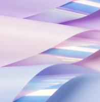 China High end Korean style dual color iridescent film paper flower packaging paper for sale