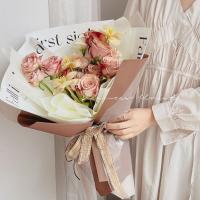China Valentine's Day confession flower wrapping paper, Cynthia Oya paper artistic bouquet decoration materials, new flower shop materials for sale