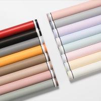 China New flower wrapping paper material, memory photo frame, flower wrapping paper, solid-color border, Eurasian paper, Korean-style bouquet packaging for sale