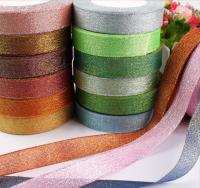 China 2cm wide gold and silver scallion ribbon gift packaging ribbon Christmas ribbon ribbon ribbon cake box packaging decorative ribbon for sale