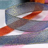 China 2cm wide gold and silver scallion ribbon gift packaging ribbon Christmas ribbon ribbon ribbon cake box packaging decorative ribbon for sale