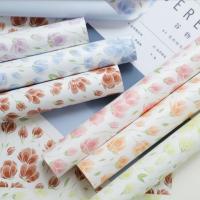 China New Mother's Day magnolia flower wrapping paper, handmade diy flower gift packaging materials, flower art and flower shop materials for sale