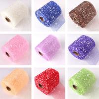 China 15CM wide snow dot mesh handmade DIY cartoon flower decoration packaging mesh wedding decoration with multiple colors for sale