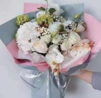China Waterproof aluminum plated film small round dot flower packaging paper for sale