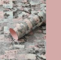 China Waterproof antique copper retro quiet luxury floral paper flower packaging paper for sale